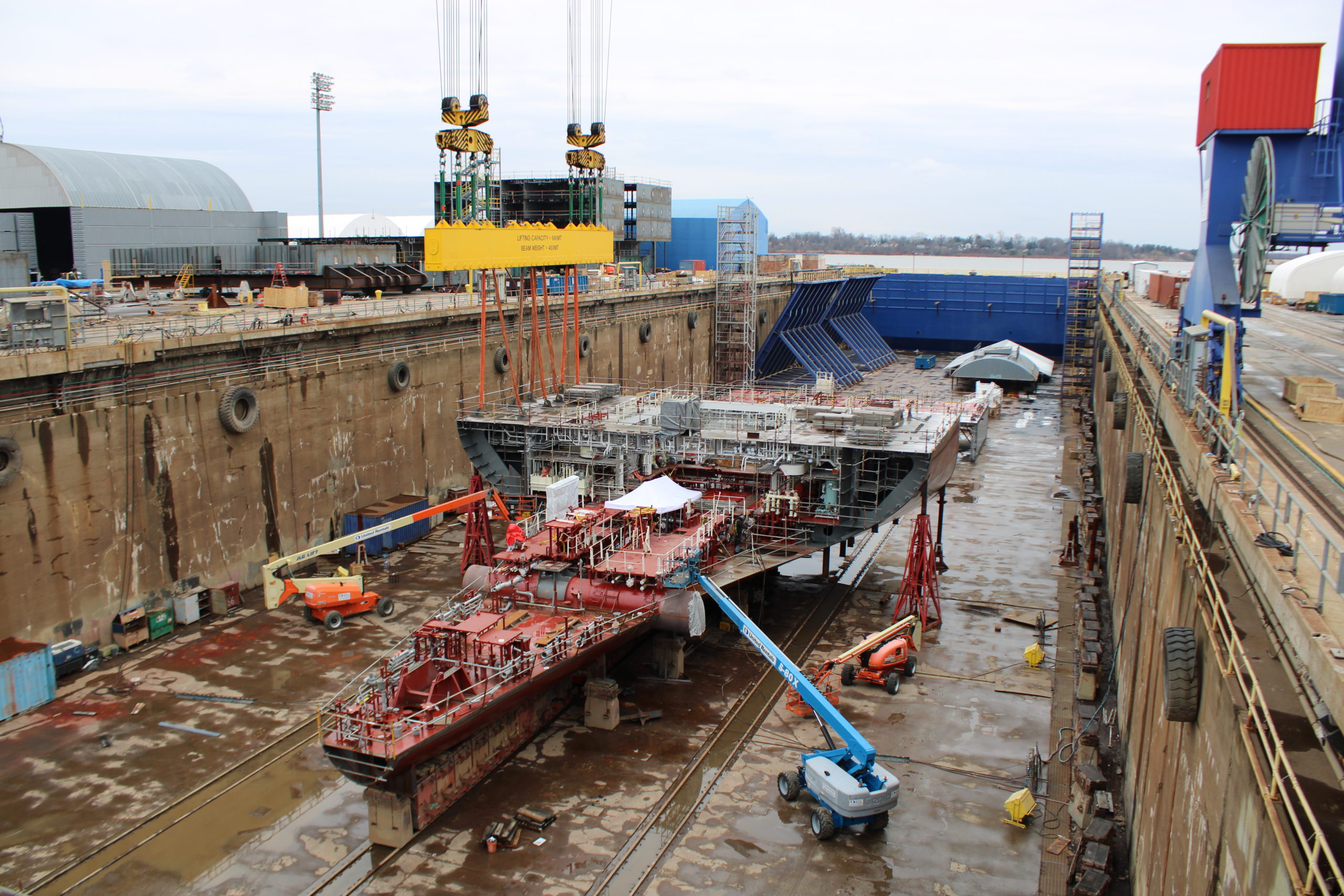 NSMV Program | January 2022 Photo Gallery - Philly Shipyard