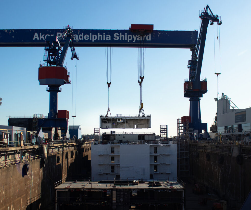 NSMV Program | December 2022 Photo Gallery - Philly Shipyard